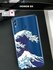 Чехол на Honor 8X / Хонор 8Х с принтом "Волна над Фудзи", прозрачный