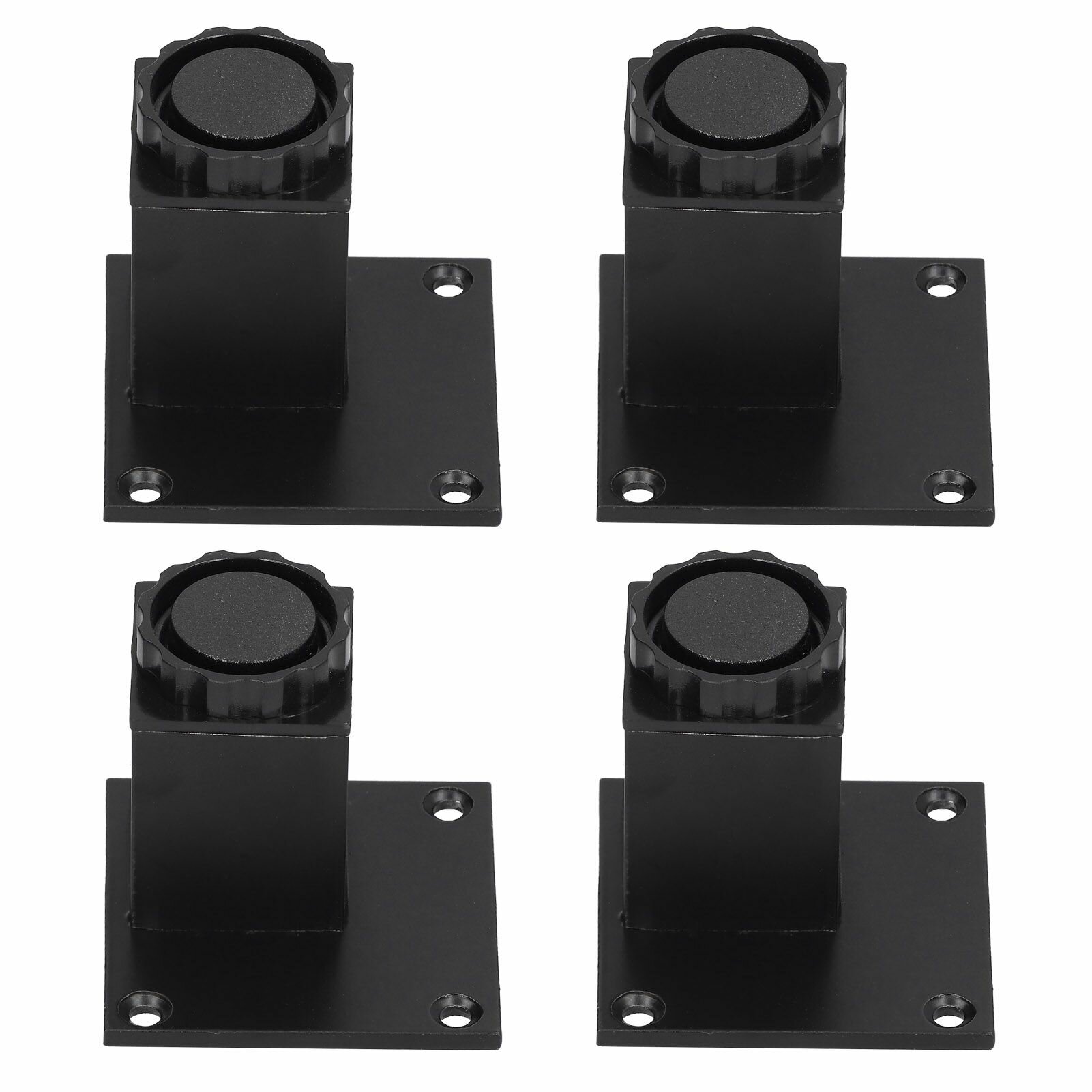 4 шт. регулируемых ножек для мебели из алюминиевого сплава, квадратная опора для дивана, шкафа, регулируемые ножки высотой 60 мм для стульев и столов