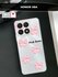 Чехол на Honor X8A / Хонор X8A с принтом "Pink Bows", прозрачный