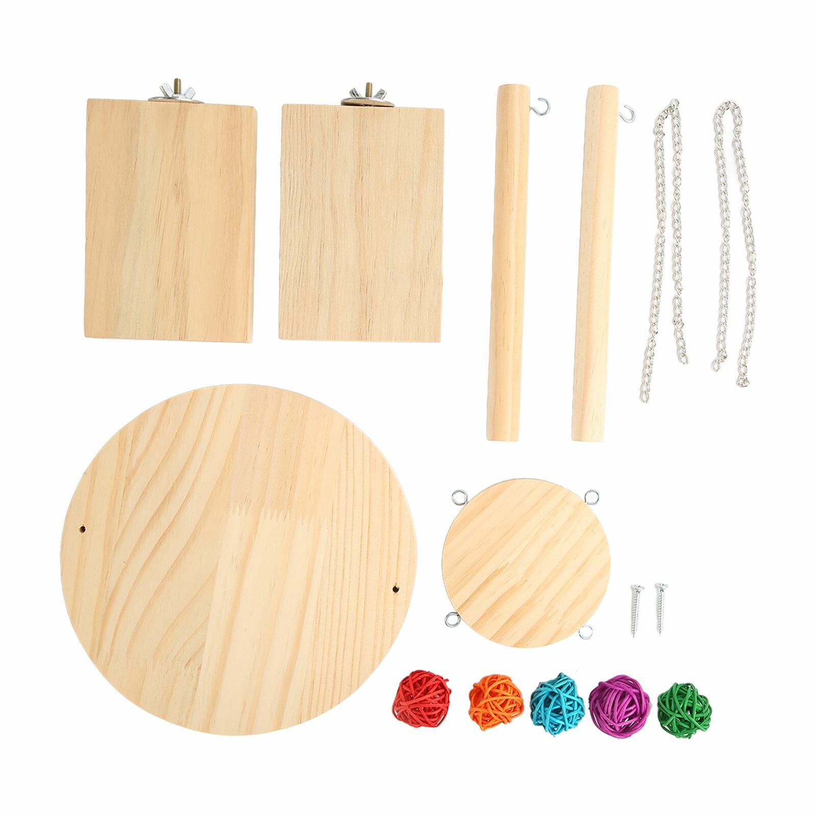 Двухслойные качели-платформа для хомяков