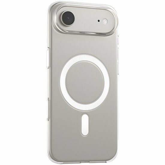 Чехол Magssory для Apple iPhone Air, поликарбонат, с магнитами, с MagSafe, прозрачный