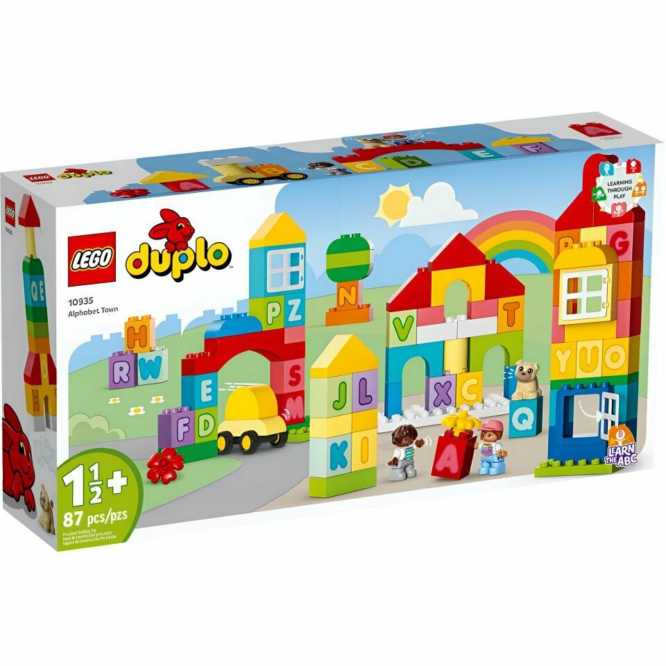 Пластиковые конструкторы унисекс LEGO POIZON Город букв DUPLO 10935, 300 деталей