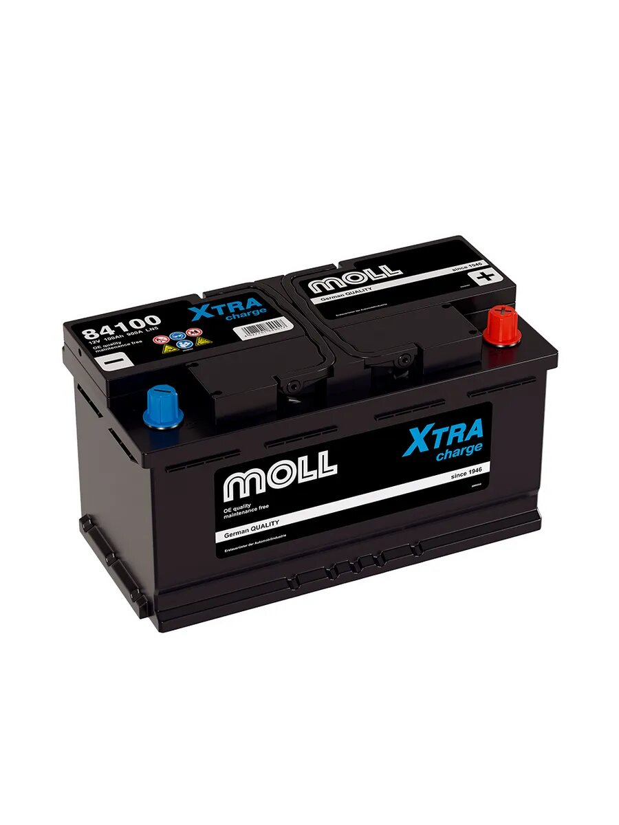 Аккумулятор MOLL XTRA charge 100R 12V 100Ач обр. пол.