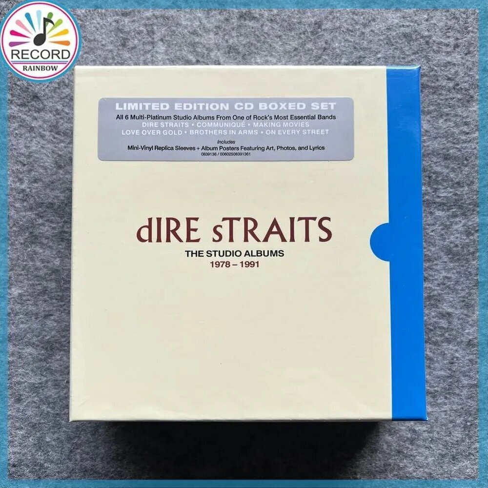 CD Dire Straits 1978-1991 6-Disc Альбом Совершенно новый