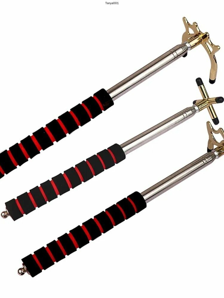 Телескопический мост для кия, 3 съемных латунных насадки, 32.5 см