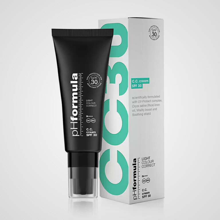 Корректирующий крем влагоустойчивый SPF 30+ (светлый тон) 50 мл PH FORMULA C.C. cream SPF30+ Light Крем 50 мл