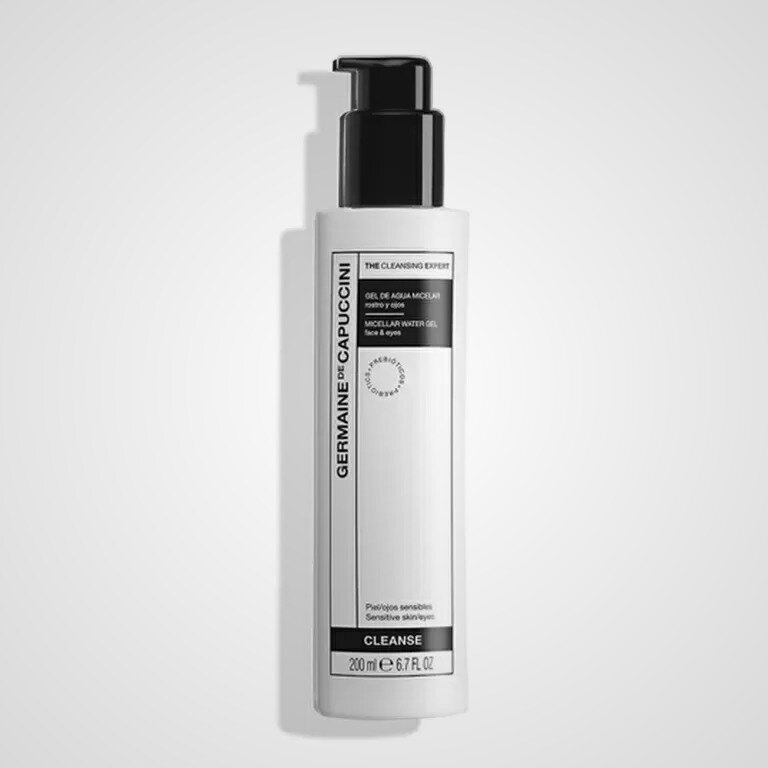 Гель мицеллярный для демакияжа/очищения 200 мл GERMAINE DE CAPUCCINI The Cleansing Expert Micellar Water Gel Face & Eyes Гель 200 мл