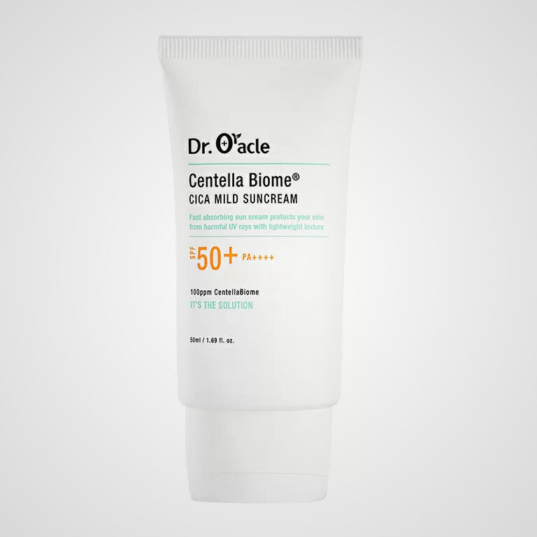 Мягкий солнцезащитный крем 50 мл DR.ORACLE CentellaBiome Cica Mild Suncream Крем 50 мл