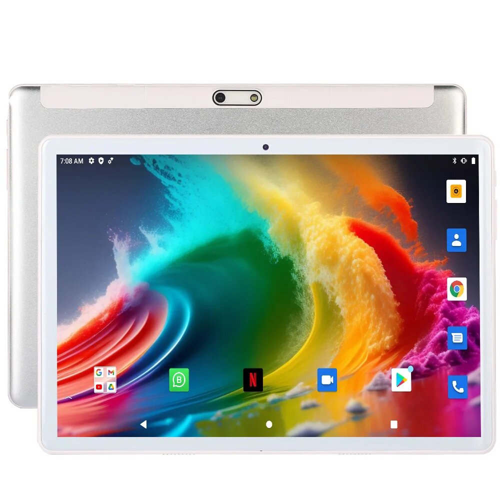 Планшет BDF, 10.1", 4/64ГБ, Wi-Fi, Android