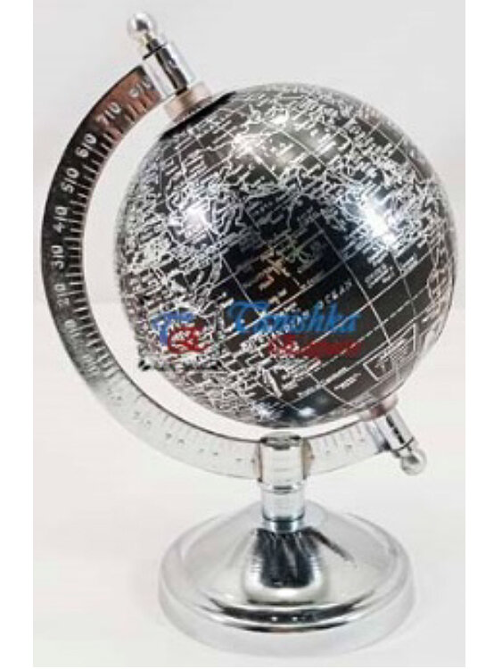 Глобус сувенирный Земля в Иллюминаторе. Белая Ночь h=17; D=10 d=8 см KSVA-TN-15-16433