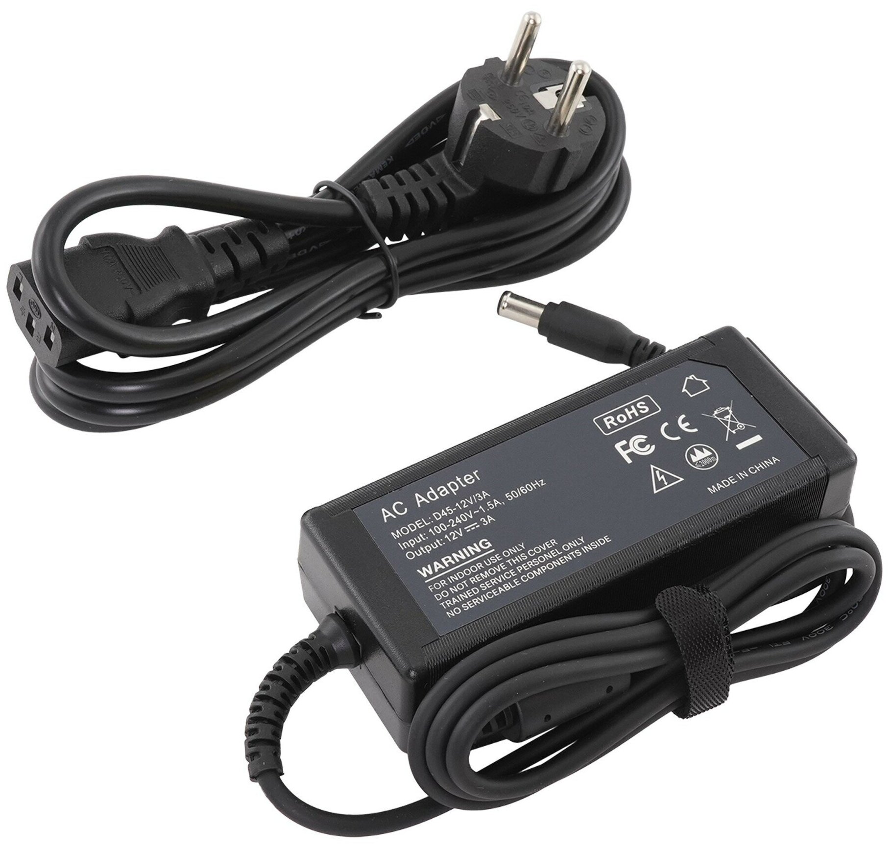 Блок питания для монитора LG 12V/3A 6.5x4.4мм с иглой