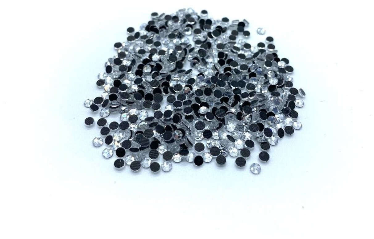 Стразы термоклеевые SS-6 (1.9-2.1 мм) цв. CRYSTAL упак.1440 шт.