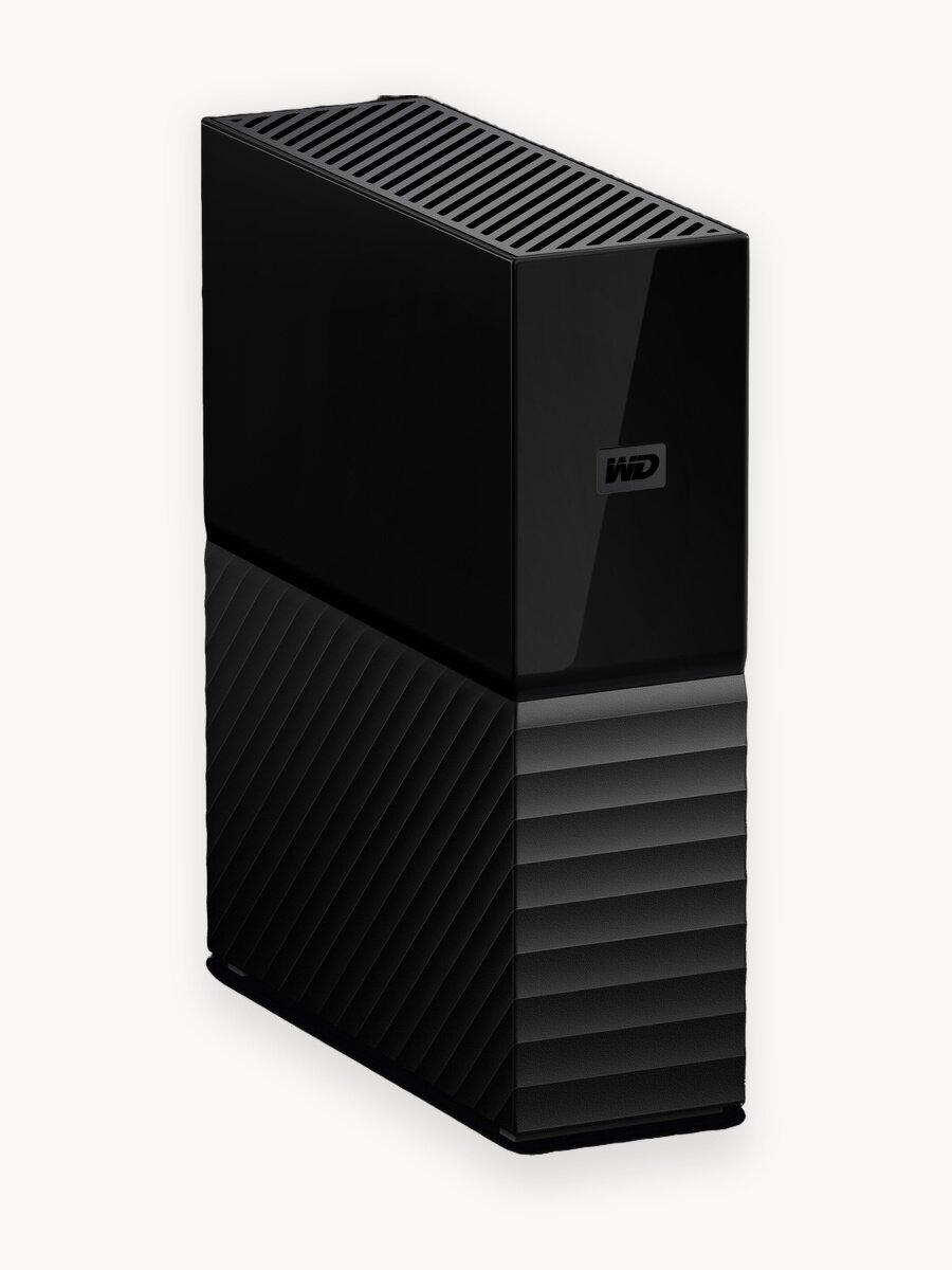 Внешний диск HDD WD My Book WDBBGB0080HBK-EESN, 8ТБ, черный
