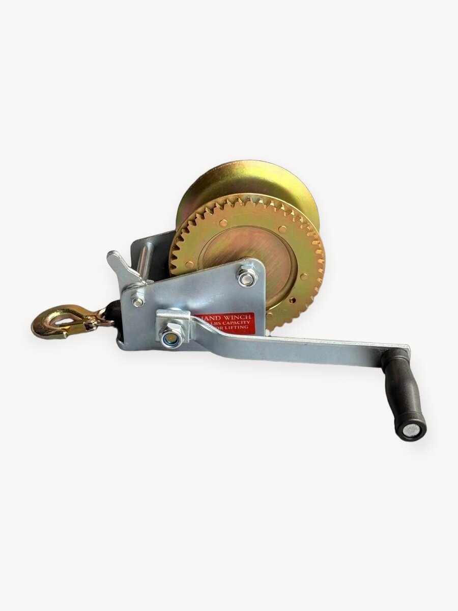 Лебедка ручная барабанная (лента) ЛБЛ-0.72-10