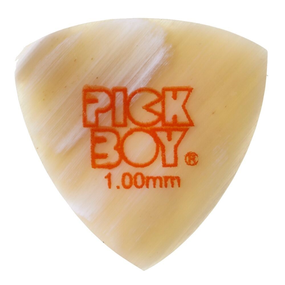 Медиатор для гитары Pickboy PBCFSP100, рог, коричневый, 1 мм, 1 шт