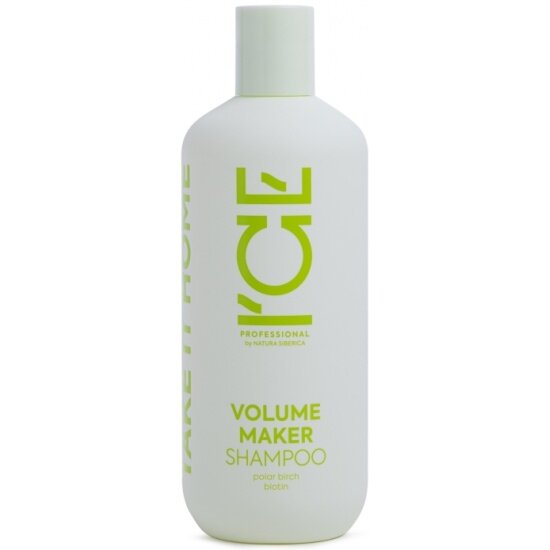Шампунь Natura Siberica I'CE Professional Volume Maker для придания объёма волосам, 400 мл