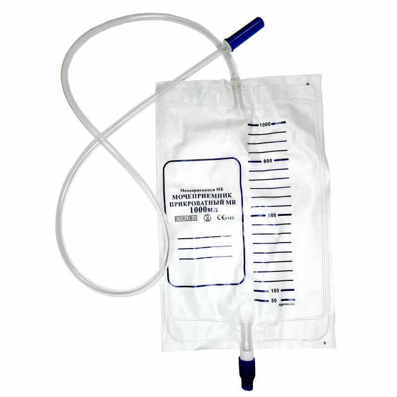 Мочеприемник прикроватный MR 1000 мл (15 шт/уп), 1504961