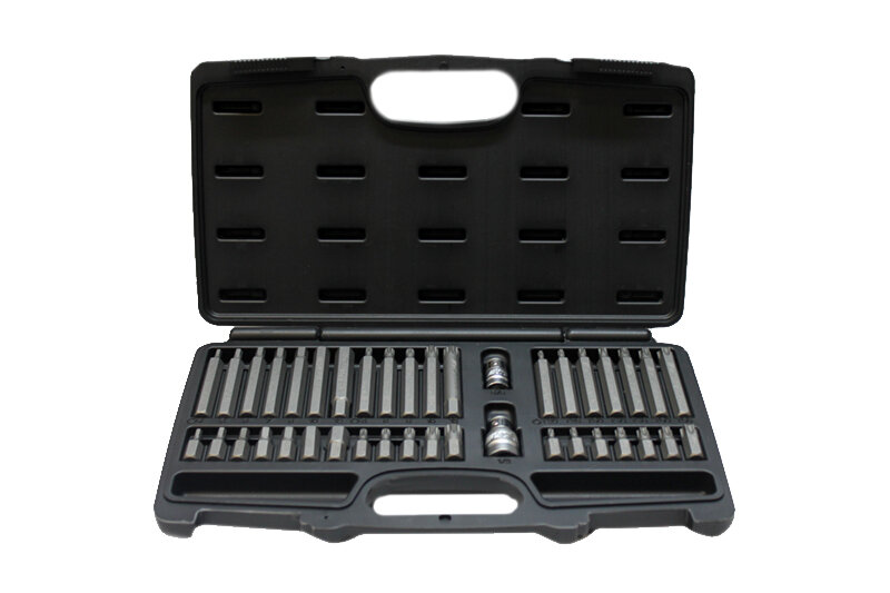 Набор бит TORX, HEX, SPLINE с адаптерами JTC 40 предметов JTC-3965