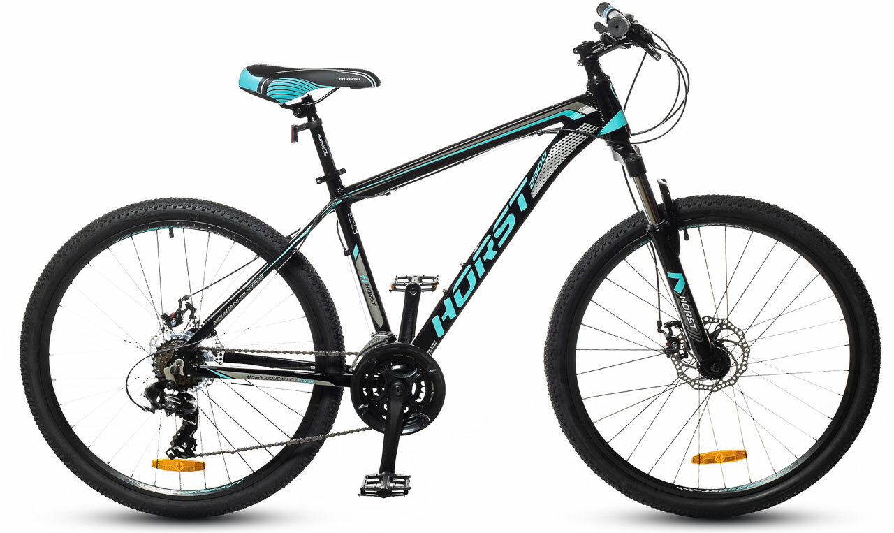 HORST Genesis 2022 черный/бирюза/серый 21