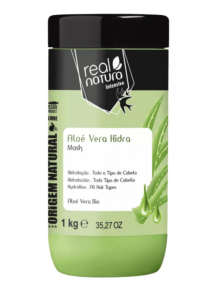 Real Natura Маска Алоэ Вера Гидра Mask Aloe Vera Hidra 1 кг