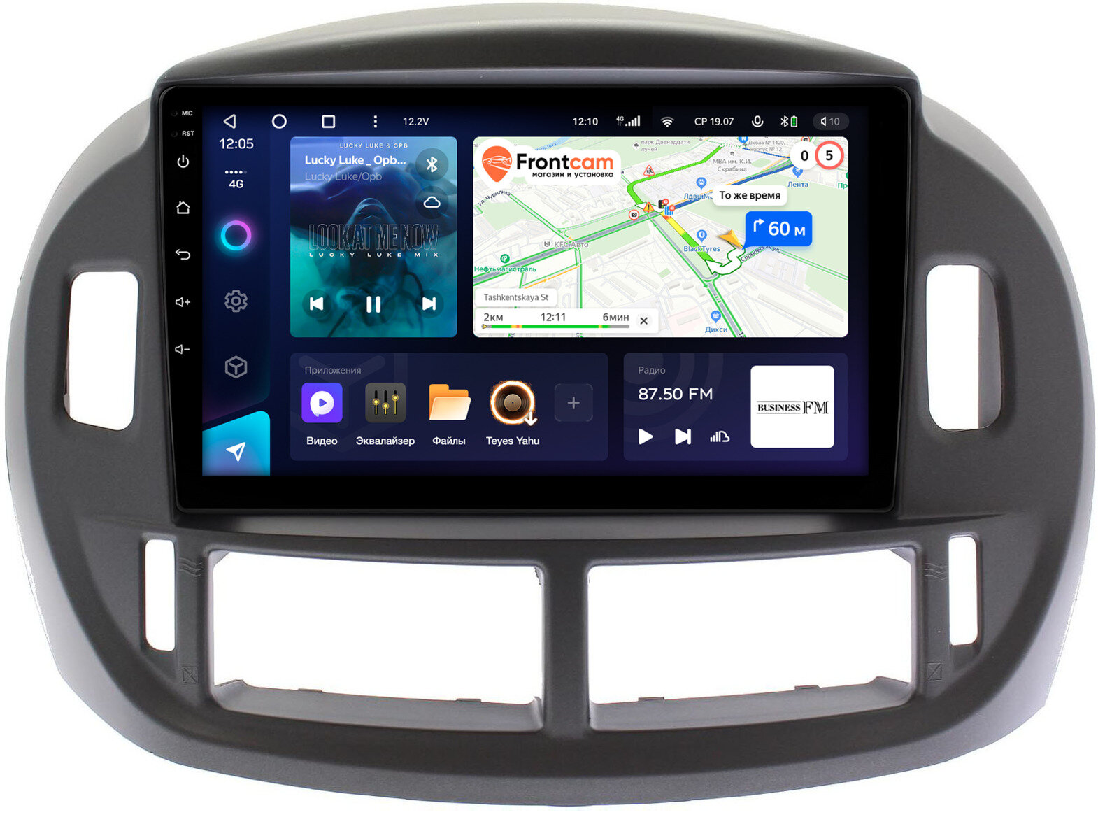 Штатная магнитола Teyes CC3 360 6/128 9" RM-9300 Toyota Estima 2 2000-2006 (правый руль) Android 10 (4G-SIM, DSP, QLed)