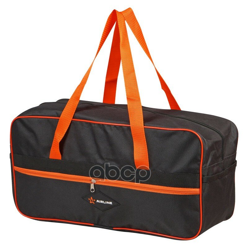 Сумка дорожная автомобильная, средняя (492420 СМ), черн./Оранж.(AR-BAG-01) AIRLINE арт. ARBAG01