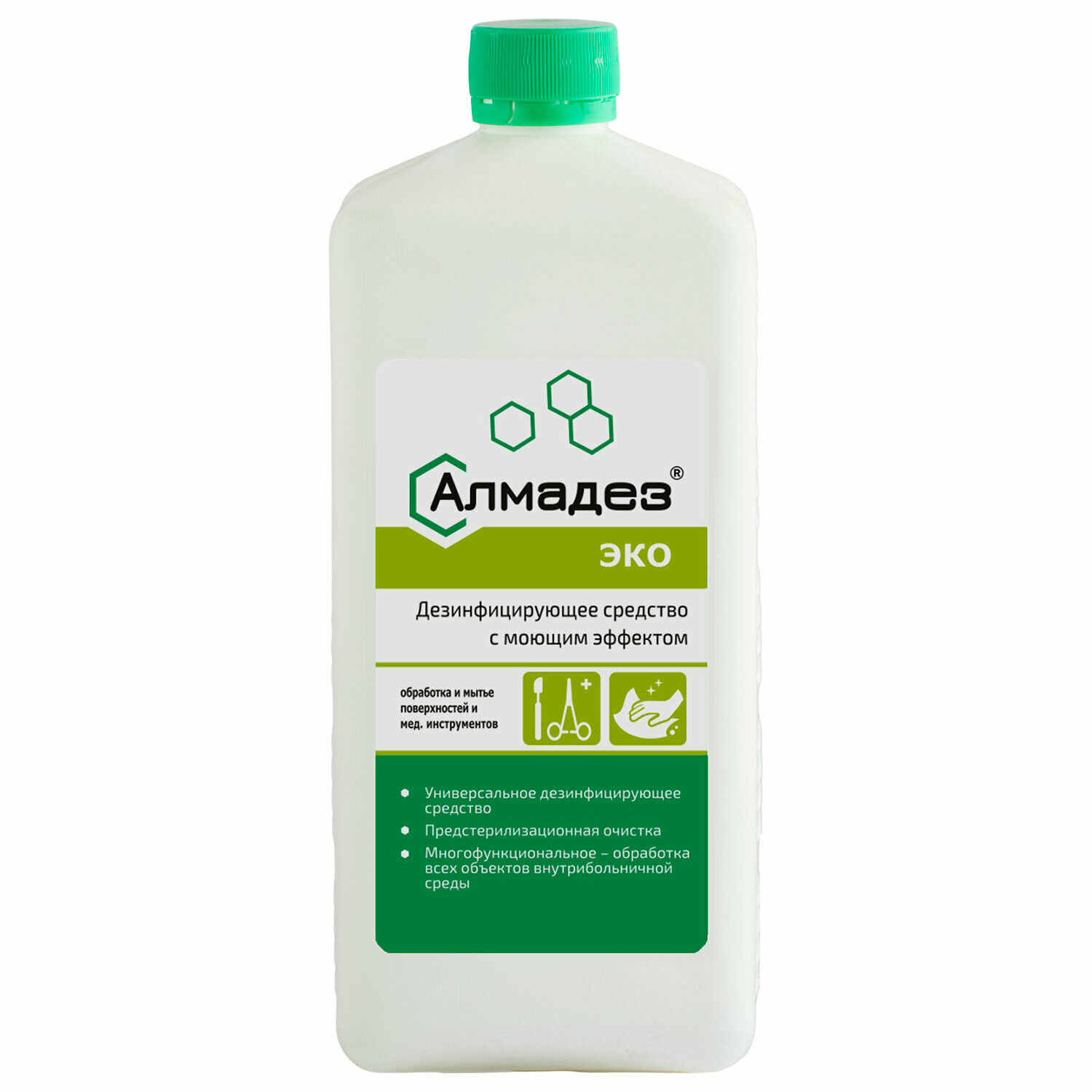 Средство дезинфицирующее 1 л, алмадез-эко, концентрат, АЛ-ЭКО-1л