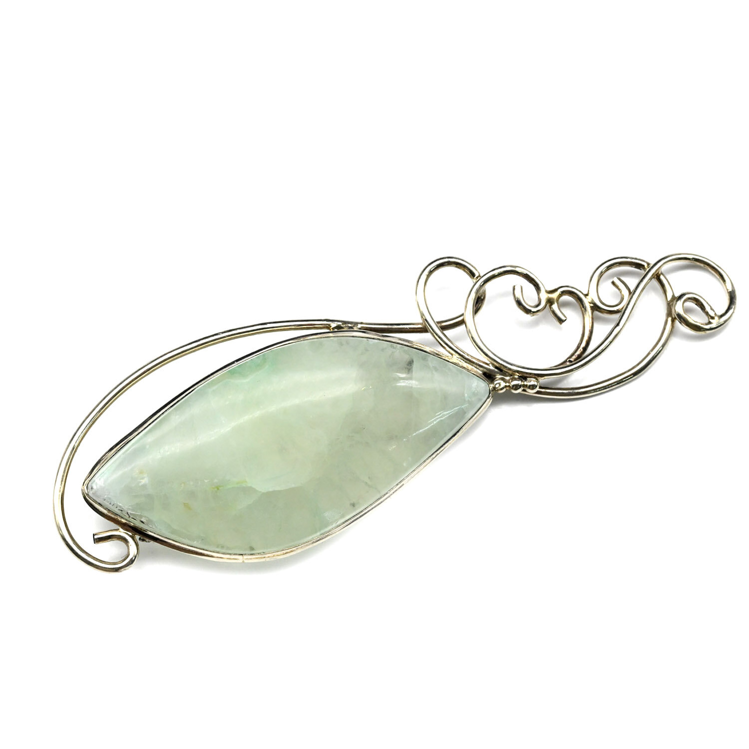 Брошь, флюорит