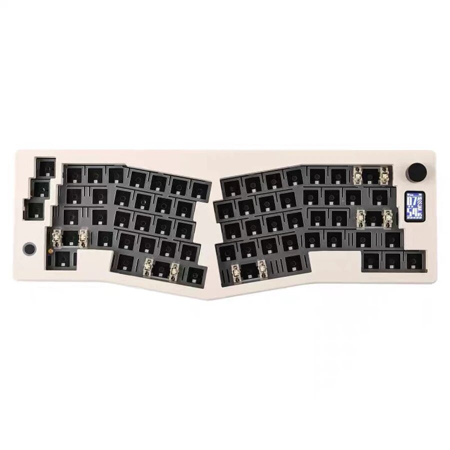 Клавиатура ZUOYA ABM066 Alice-layout, Milk coffee color