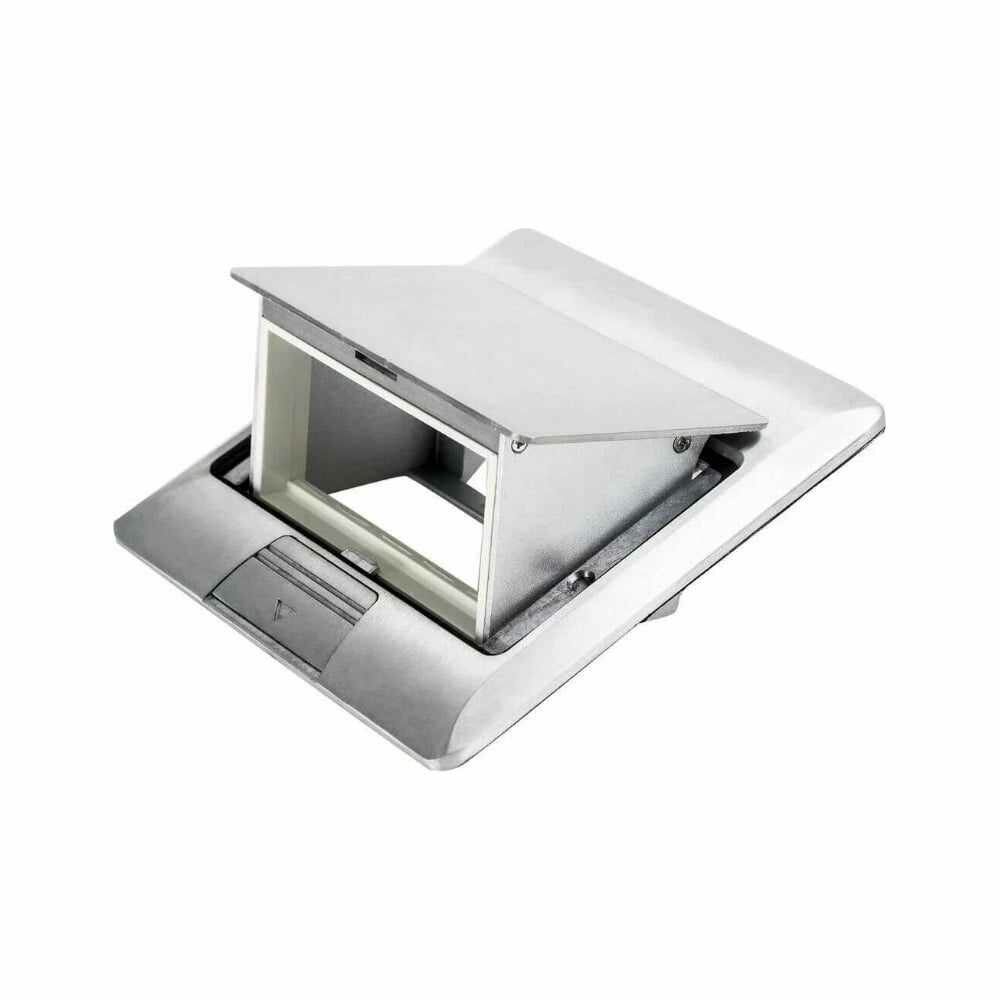 Экопласт LUK/ 2AL Люк в пол на 2 модуля 45х45мм , стальной 70021