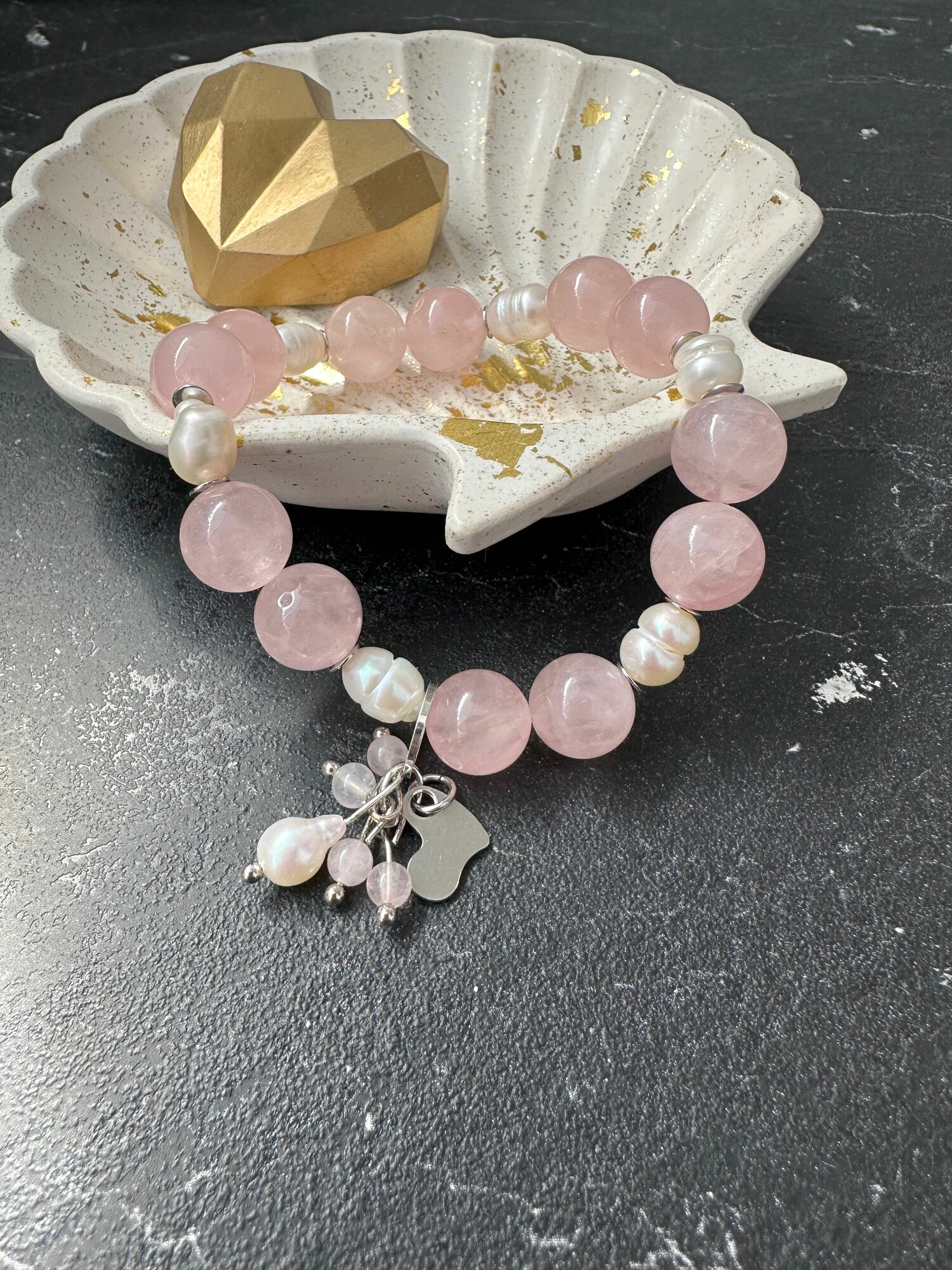 Браслет Love Soul, жемчуг пресноводный