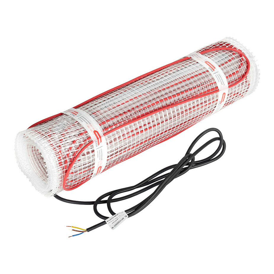 Теплый пол нагревательный мат Квадрат тепла КМ-600-4,0 4 кв. м 150 (600) Вт