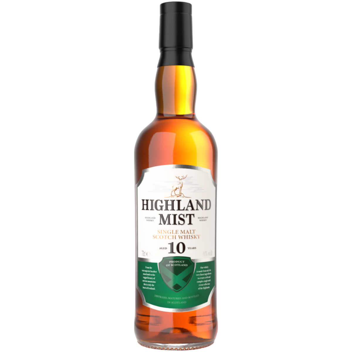 Виски "Highland Mist" 10 лет, односолодовый, 0,7 л, Шотландия