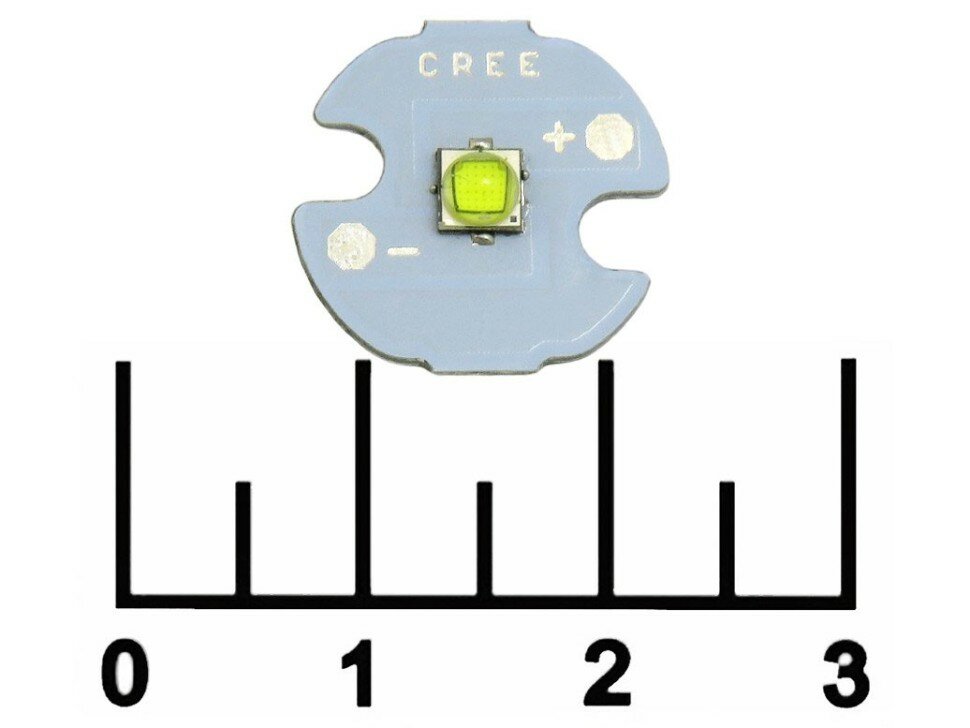 Светодиод LED 5W 3.5V 6500K белый холодный 3535 CREE XP-G2 16мм