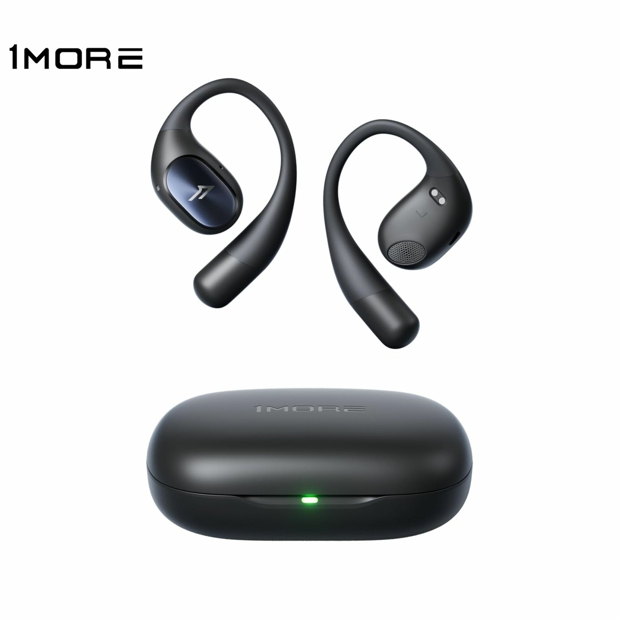 1MORE Открытые наушники Bluetooth - S31 Открытые наушники, эргономичный крюк для ушей, сбалансированный звук, IPX5 водонепроницаемость 30H время воспроизведения