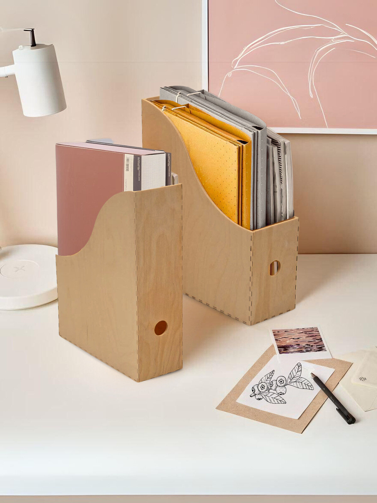 IKEA KNUFF Лоток для бумаг вертикальный , икеа кнуфф (аналог)