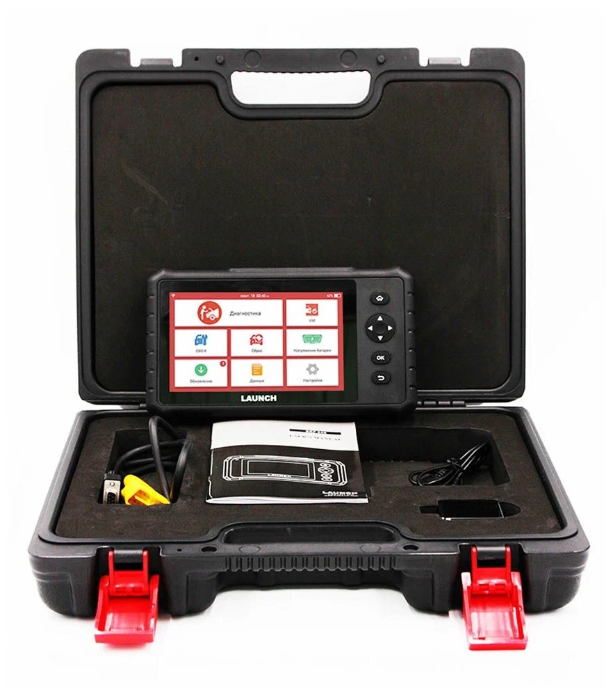 Автомобильный сканер Launch CRP349, для КПП и двигателя, 7", 246x14x3.5 мм