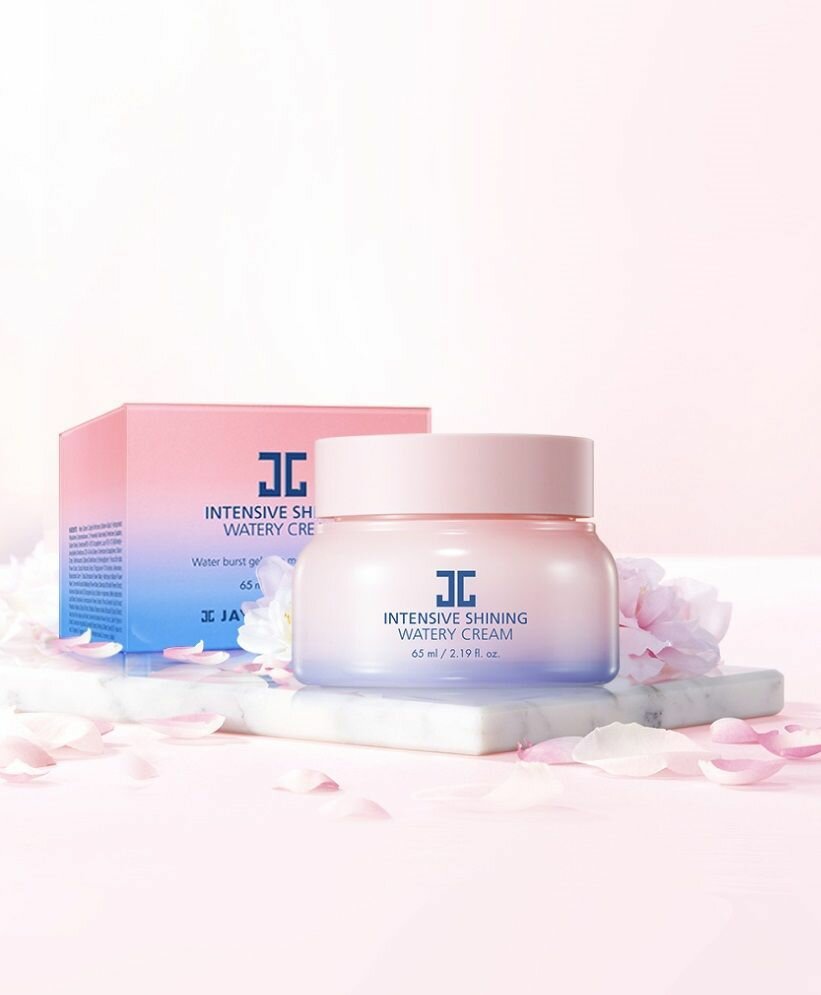 JayJun Intensive Shining Watery Cream Крем-гель для лица с экстрактом сакуры увлажняющий, 65 мл