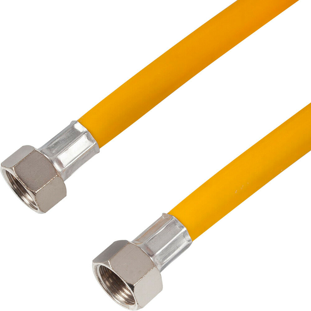 Шланг для газа ПВХ армированный Elka 3/4 ВР(г) х 3/4 ВР(г) 40 см желтый