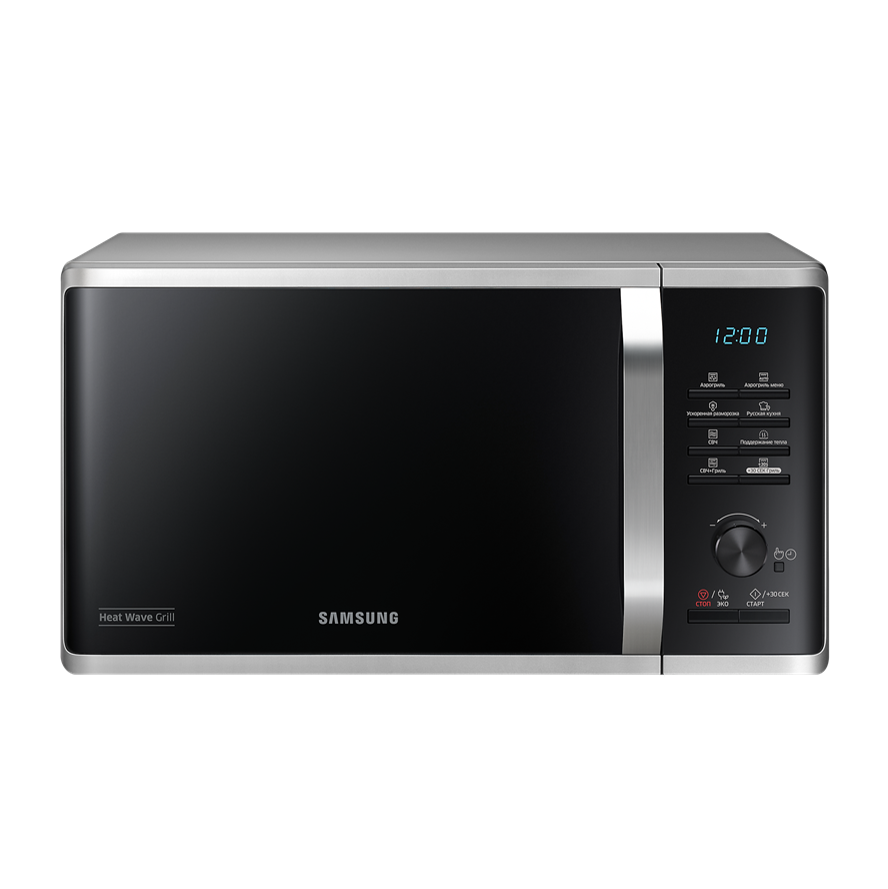 Микроволновка Samsung MG23K3575AS, с грилем, 23 л