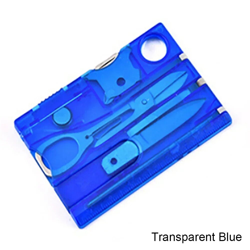 Многофункциональный инструмент HitTime 12 в 1, Transparent Blue