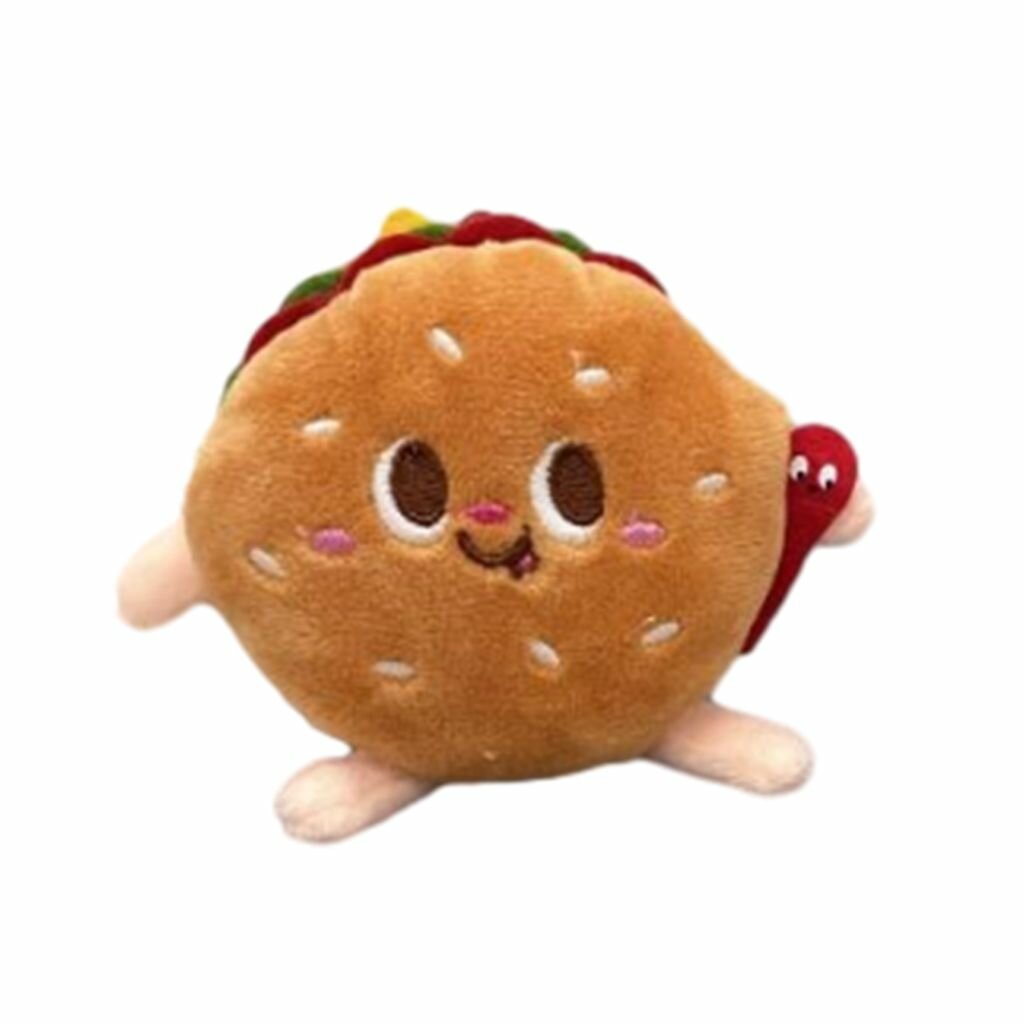 Симпатичный Хот-дог для гамбургера с куриной ножкой, плюшевая кукла-Гамбургер