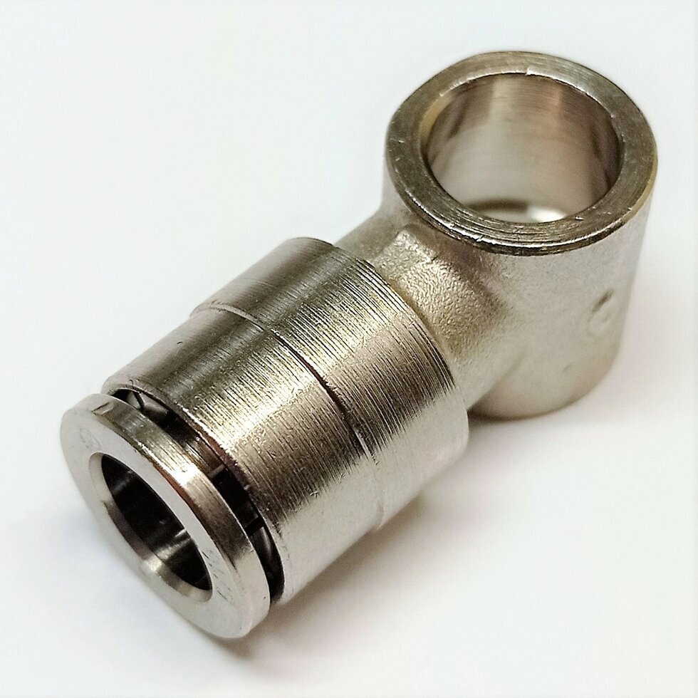 Фитинг Серьга 1/8" отвод банджо цанга для трубки 8 мм Camozzi 6610