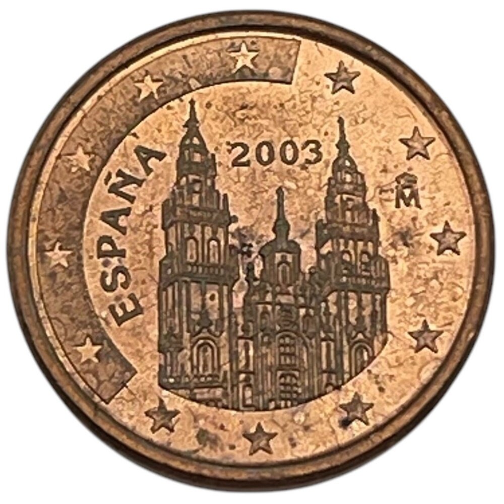 Испания 1 евроцент 2003 г.
