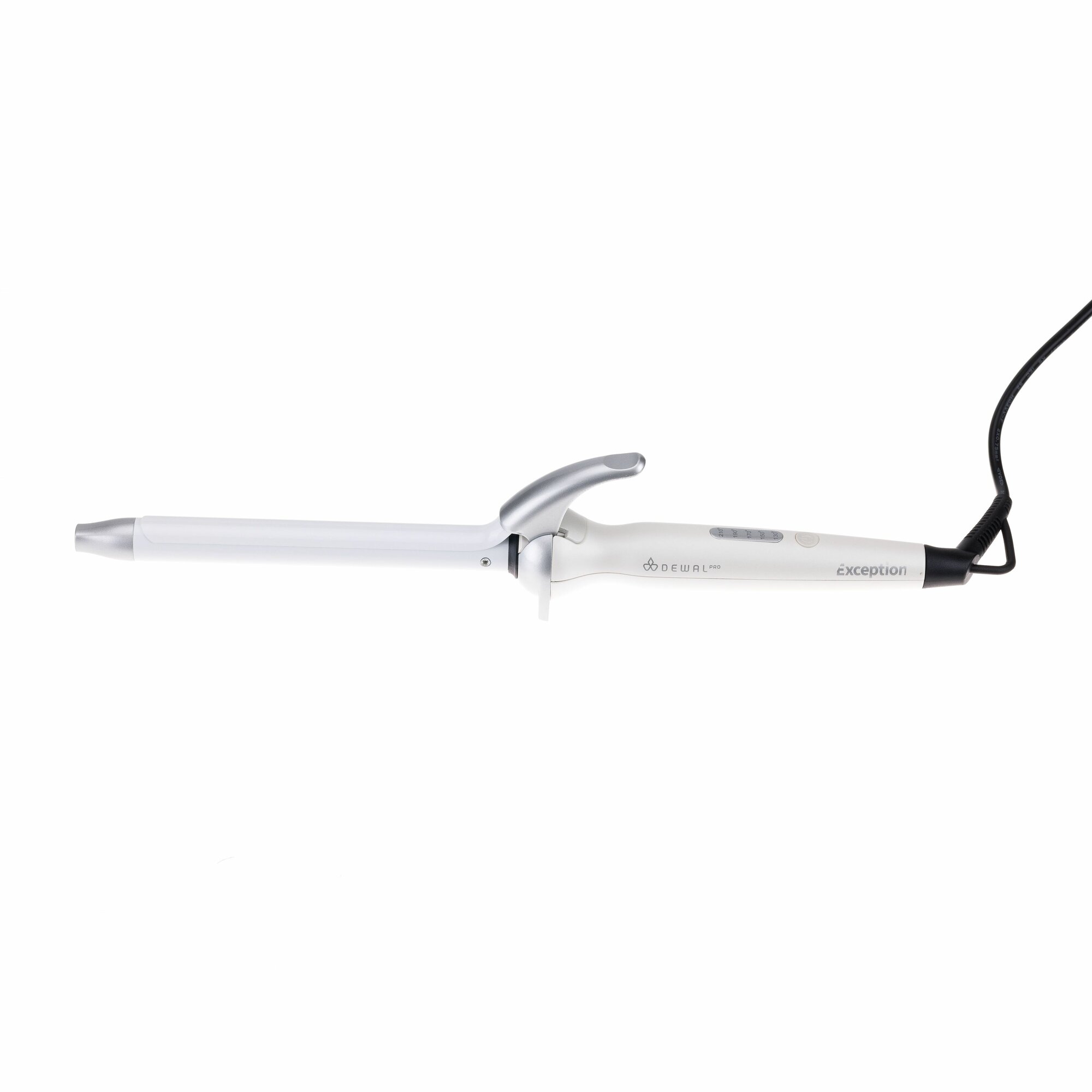 Плойка для завивки волос профессиональная DEWAL Pro EXCEPTION, титаново-турмалиновое покрытие, белая