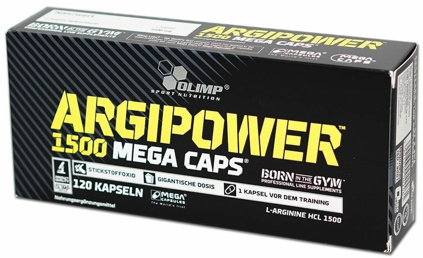 Olimp Argi Power Mega Caps 1500 мг (Аргинин гидрохлорид) 120 капсул (Olimp)