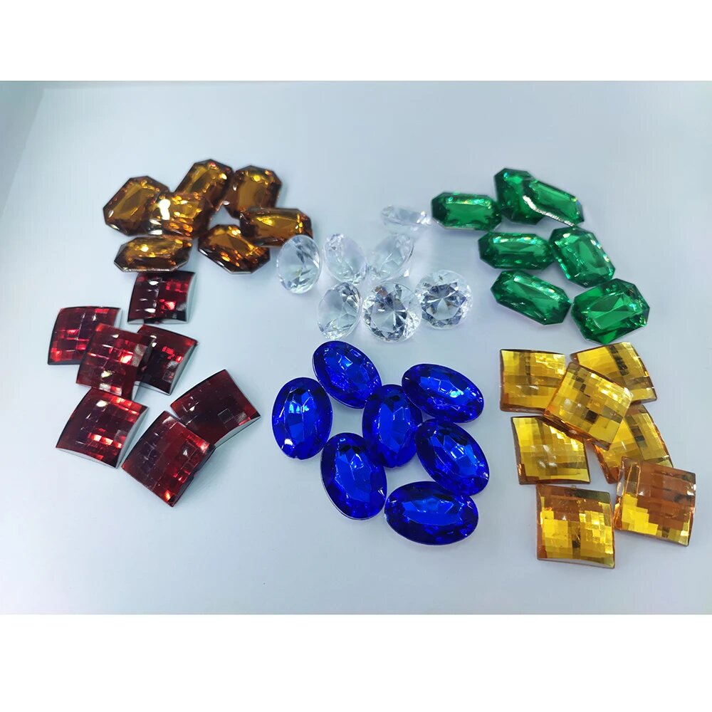 40 шт. акриловые драгоценности аксессуары для настольных игр