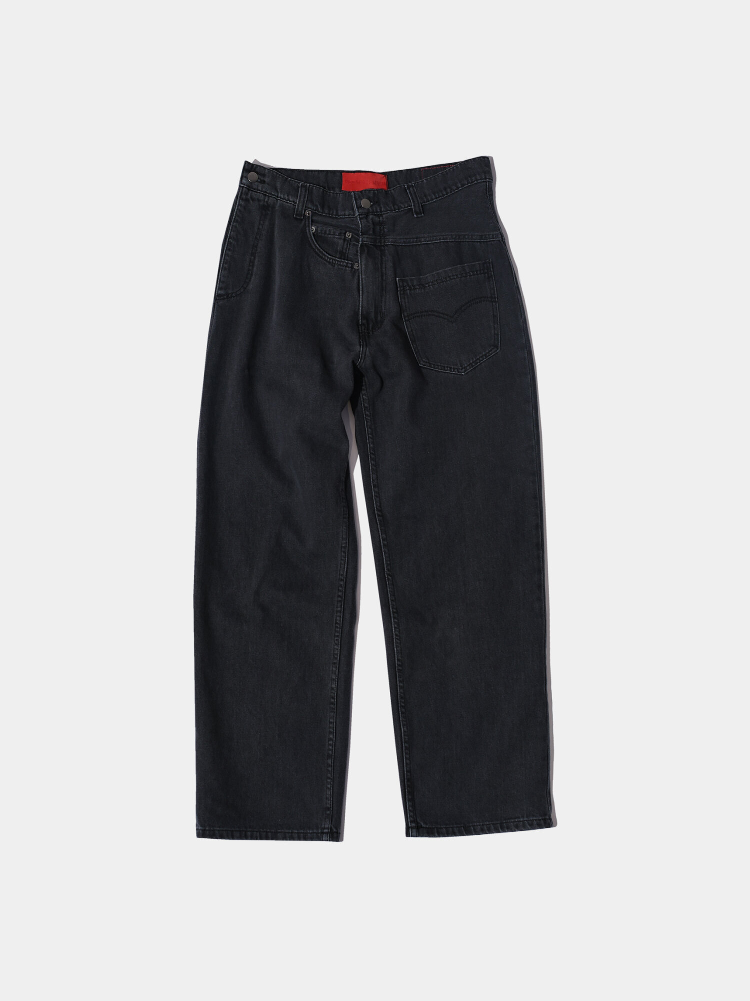 Джинсы широкие 