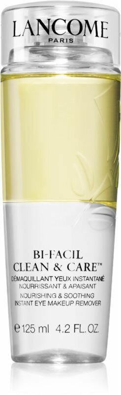 Lancome Двухфазное средство для снятия макияжа с глаз Bi-Facil Yeux Clean & Care 125 мл