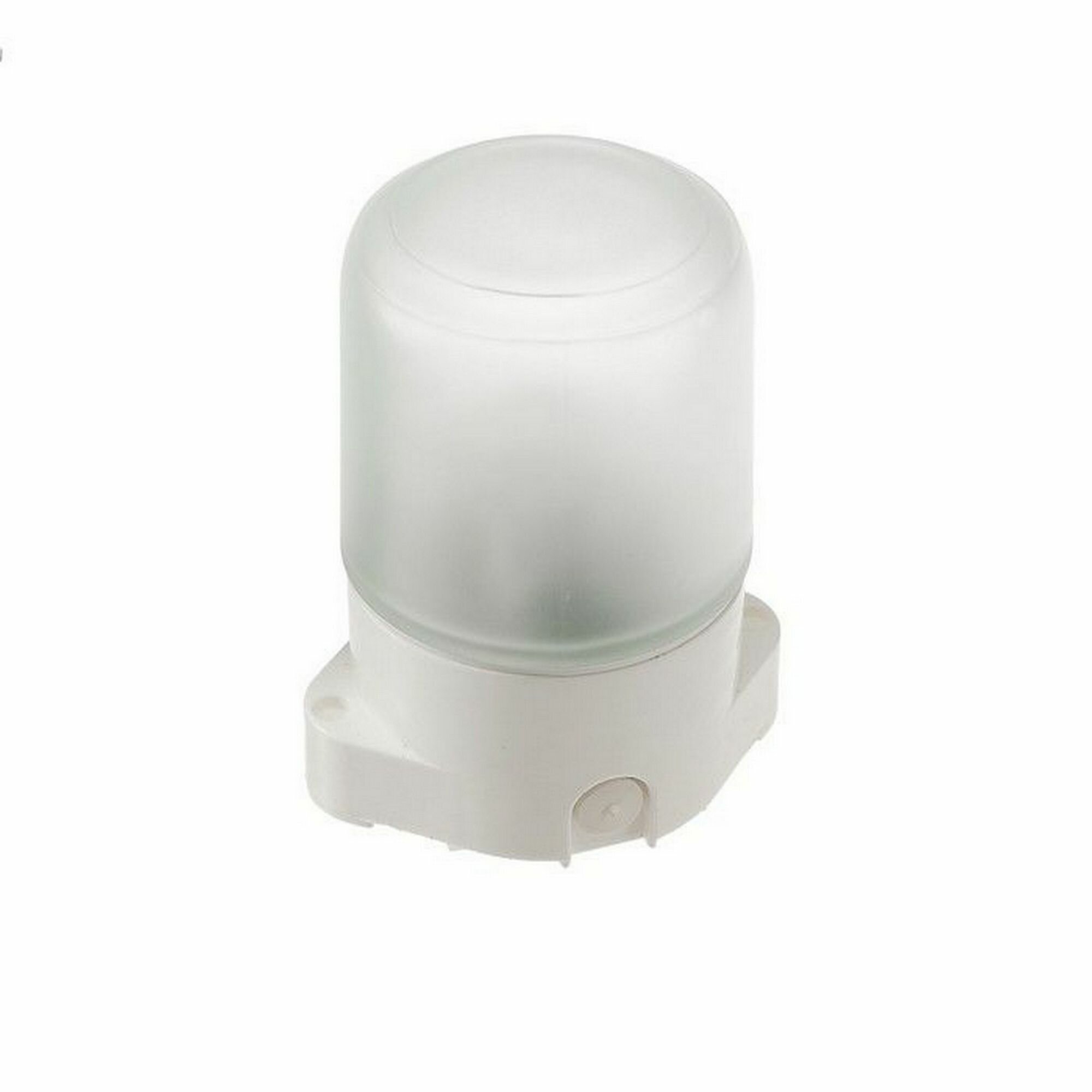 Светильник для бани/сауны ITALMAC Sauna 01 01, 60Вт, IP54 Е27 цилиндр прямой, белый +125°C